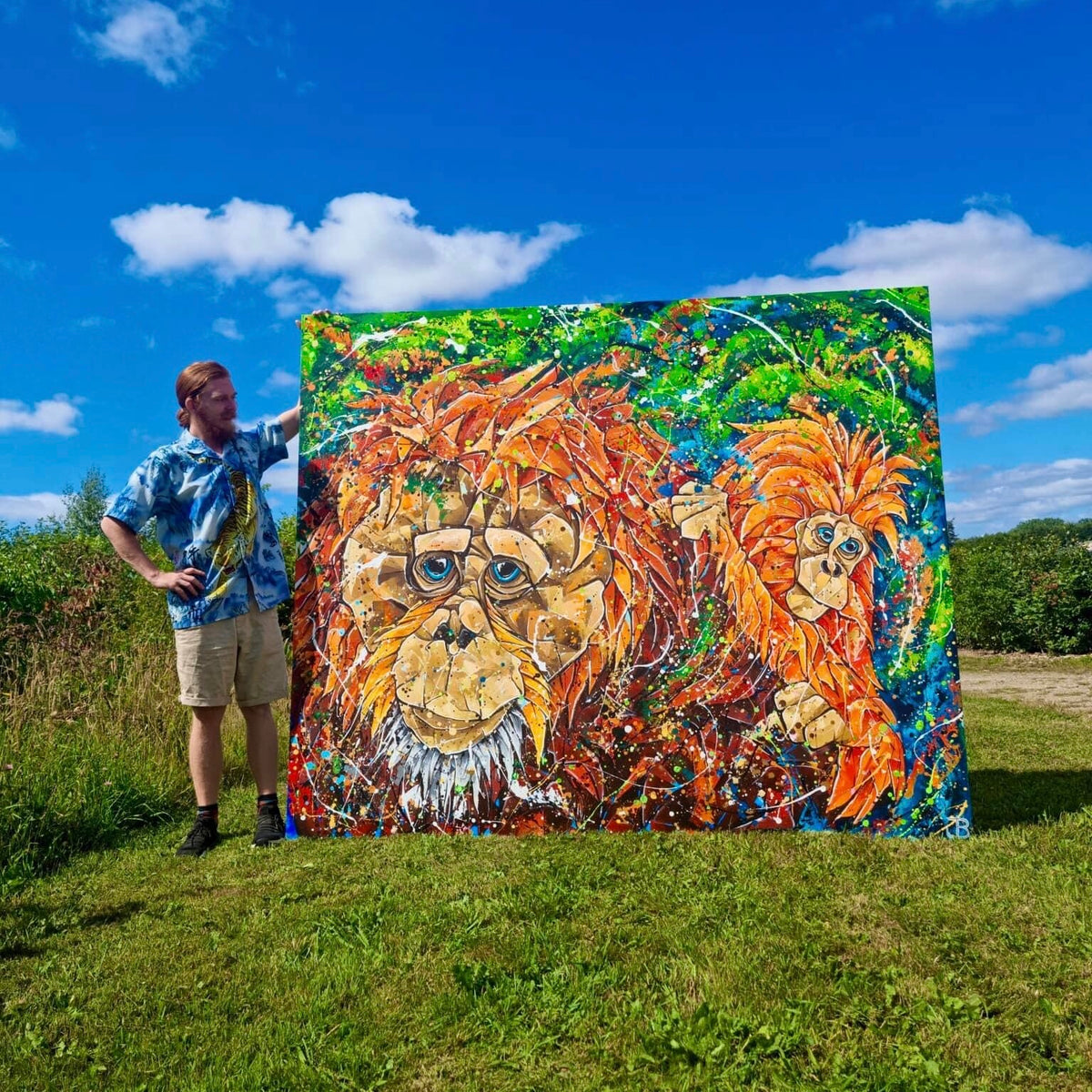 Orangu love #4 240x200 – BredahlArt